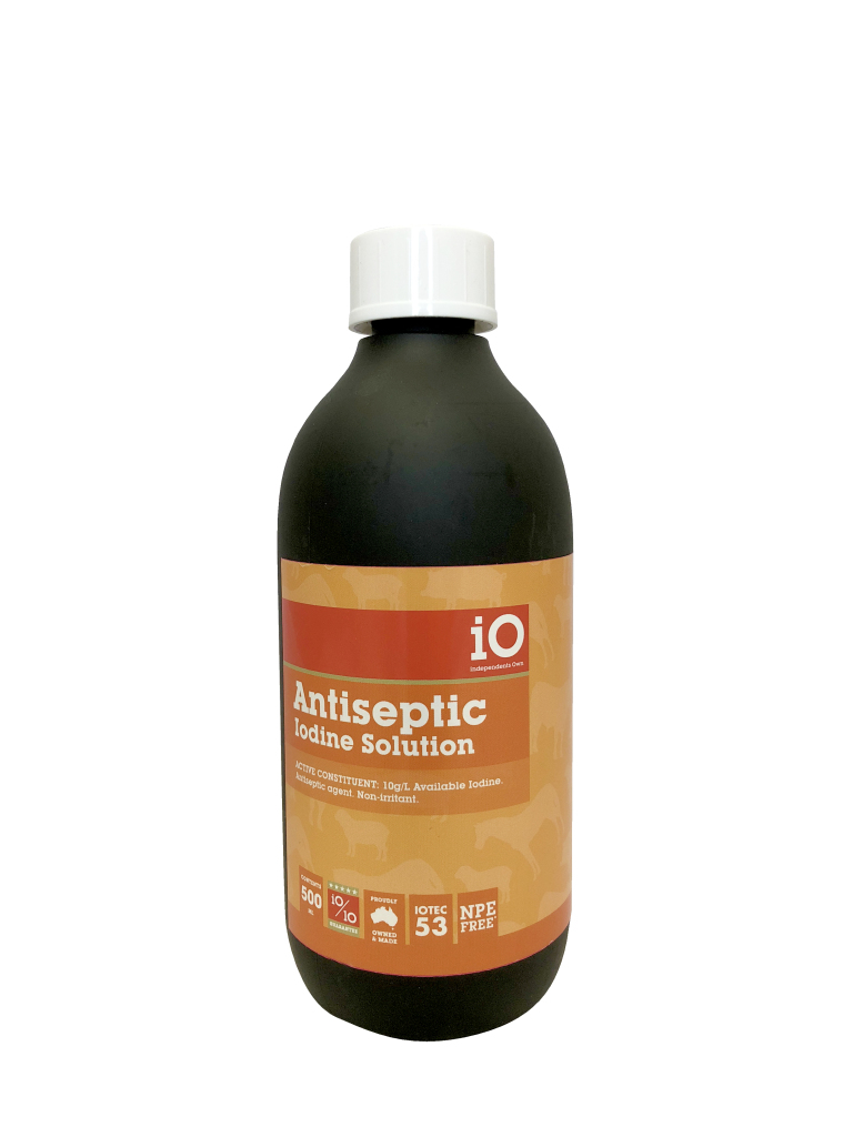 iO Antiseptic Iodine Solution | Independents Own