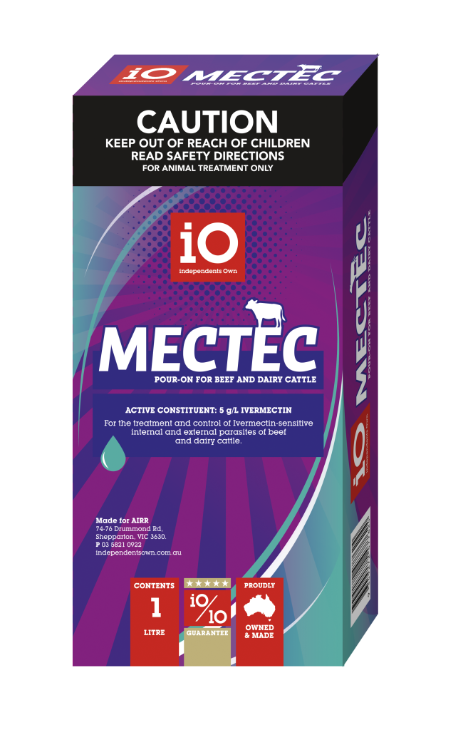 iO Mectec Pour-On for Beef and Dairy Cattle | Independents Own