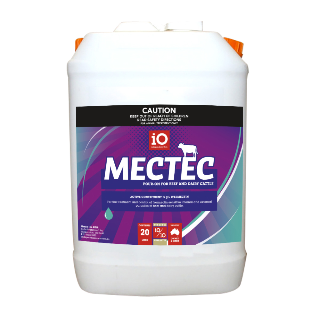 iO Mectec Pour-On for Beef and Dairy Cattle | Independents Own