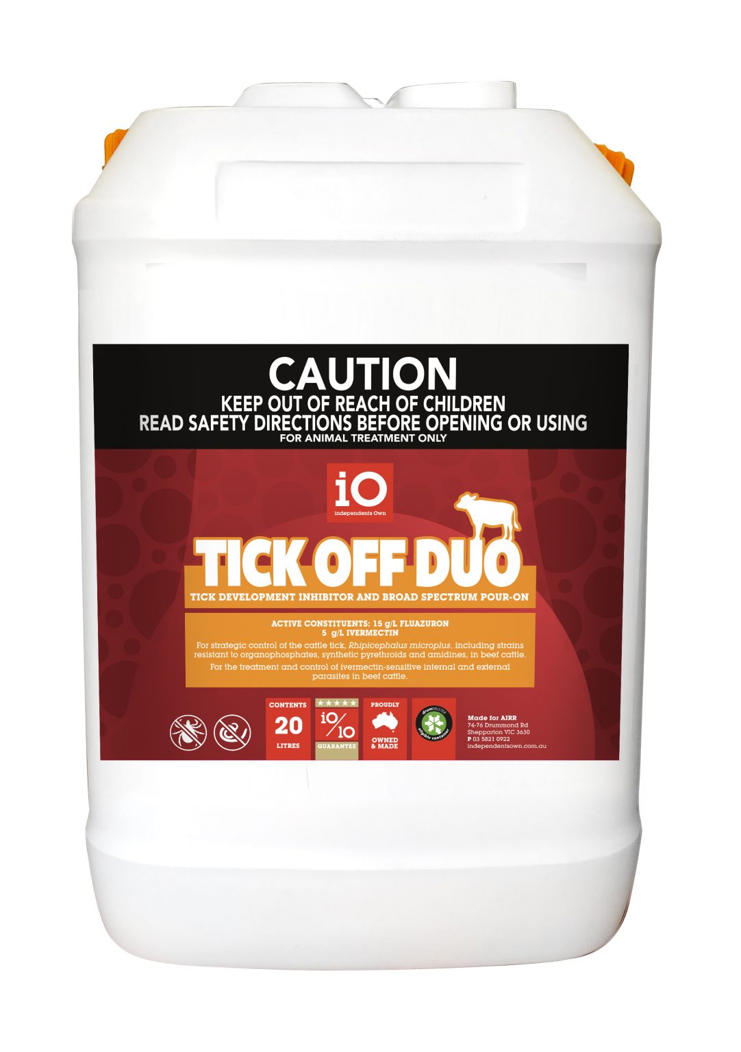 iO Tick Off Pour On | Independents Own